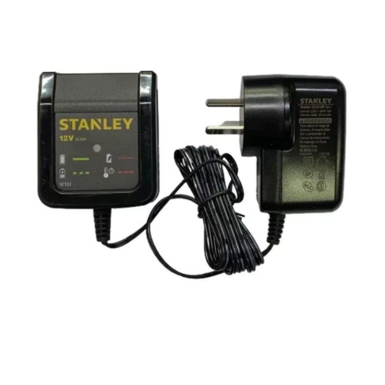 CARGADOR STANLEY BATERIA 12V 1.25AH - Abrafer SRL